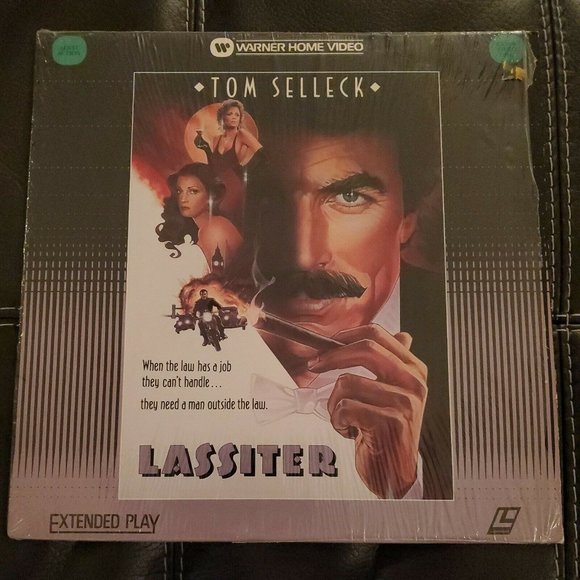 Media | Lassiter Laserdisc Tom Selleck Jane Seymour Lauren Hutton Extend Play Videodisc | Poshmark